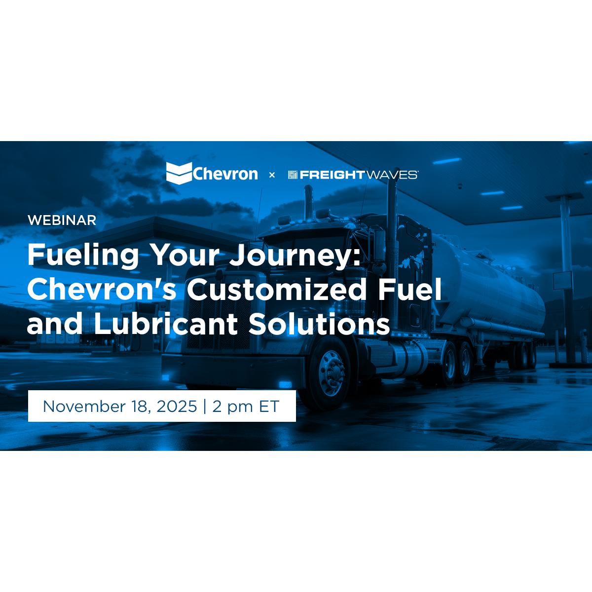 🚨 [New Webinar] Fueling Your Journey: Chevron’s Customized Fuel and ...